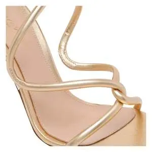 GIANVITO ROSSI Jungle Mamba Pump Sandals - Gold