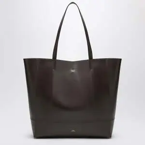 TOTEME Roam Leather Tote Bag - Brown