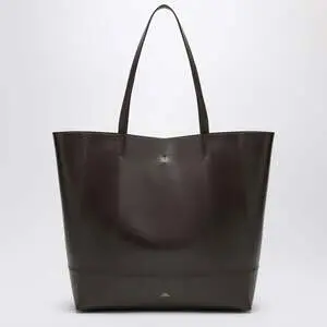 TOTEME Roam Leather Tote Bag - Brown