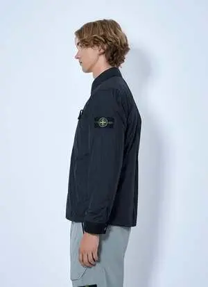 Stone Island Button-up Nylon Jacket