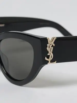 Saint Laurent Sl M94 Acetate Sunglasses - Black