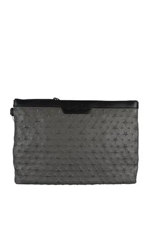 JIMMY CHOO Derek Clutch Bag - Gray