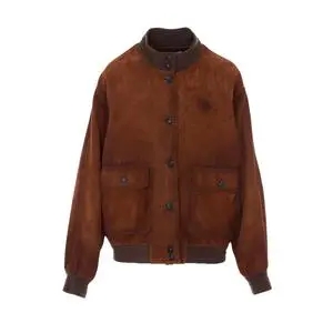 Miu Miu Waxed Suede Jacket