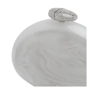 Benedetta Bruzziches Ariel Clutch Bag - White