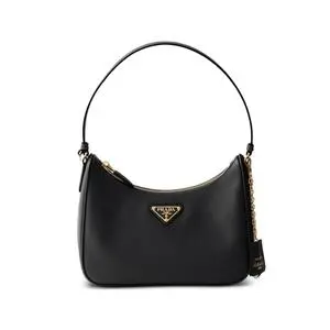 Prada Saffiano Leather Re-edition 2005 Mini Bag - Black