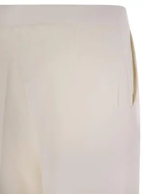 Max Mara Arno Viscose And Wool Trousers