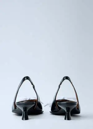 Marni Slingback Kitten Heel Pumps