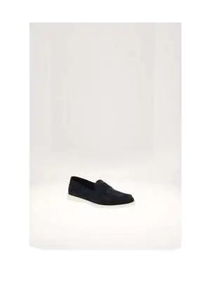 Dior Suede Granville Loafer - Blue