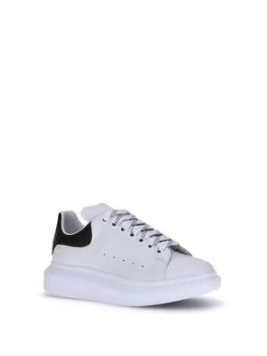 Alexander McQueen Leather Sneakers - White