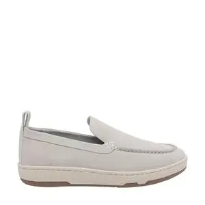 LANVIN Crusier Suede Slip On Loafers - Gray