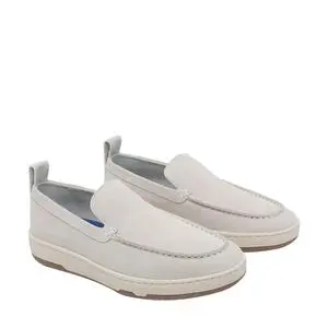 LANVIN Crusier Suede Slip On Loafers