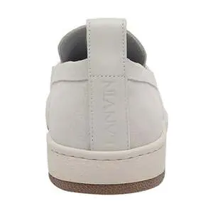 LANVIN Suede Slip-on Loafers - Gray