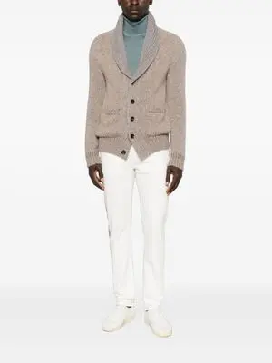 Brioni Cashmere And Silk Cardigan