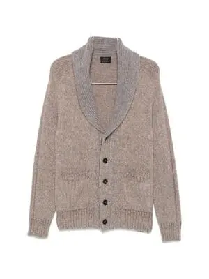 Brioni Cashmere And Silk Cardigan - Multicolor