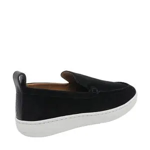 LANVIN Crusier Suede Slip On Loafers