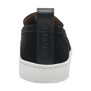 LANVIN Crusier Suede Slip On Loafers