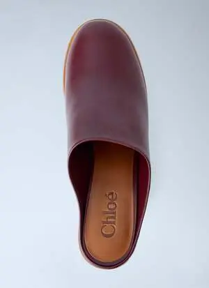 Chloé Maxime Wedge Mules