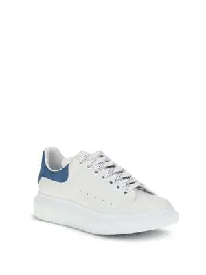 Alexander McQueen Leather Sneakers - White