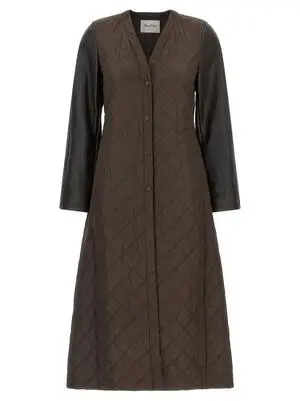 Max Mara Berta1234' Coat - Brown