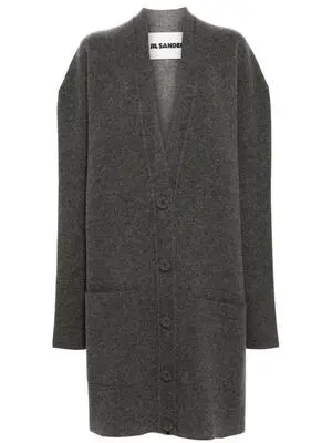 JIL SANDER Oversized Cardigan - Multicolor