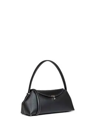 TOTEME Black T-lock Shoulder Bag