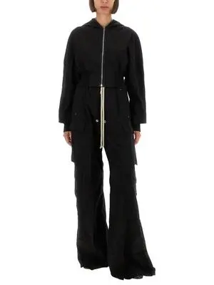 Rick Owens Double Cargo Jumbo Belas Pants - Black