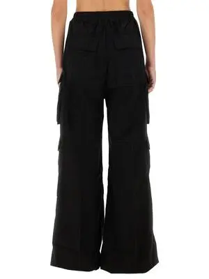 Rick Owens Double Cargo Jumbo Belas Pants - Black