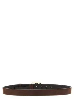 Gucci Gg Marmont Leather Belt - Brown