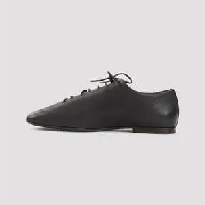 LEMAIRE Leather Derbies - Brown