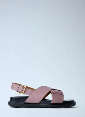Marni Fussbett Sandal - Purple