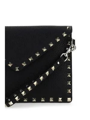 Valentino Garavani Rockstud Pouch In Leather
