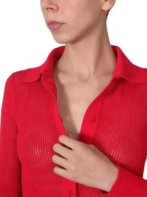 Bottega Veneta Mesh Cardigan