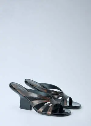 Dries Van Noten Strappy Block Heel Sandals