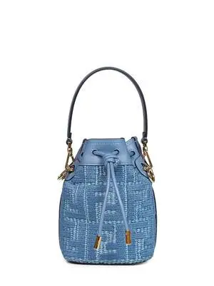 Fendi Blue Mon Tresor Mini Bag - Multicolor