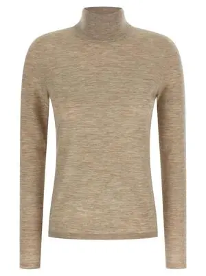Max Mara Meana' Turtleneck Sweater - Cream