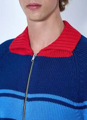 Marni Zip-up Knit Cardigan