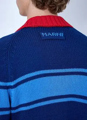 Marni Zip-up Knit Cardigan