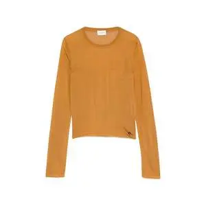 Saint Laurent Tops T-shirts & Jerseys - Brown