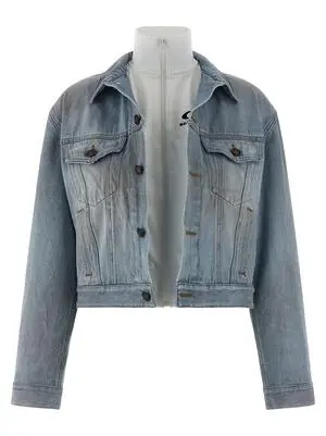 Balenciaga Double Layer Jacket - Blue