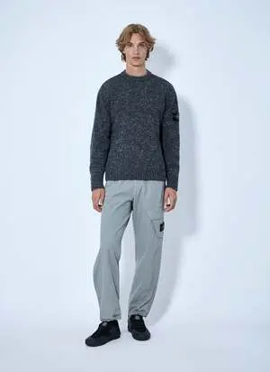 Stone Island Crewneck Wool-blend Sweater