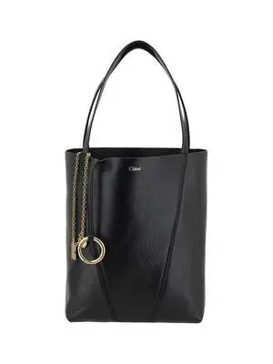 Chloé Spin Shoulder Bag - Black