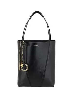 Chloé Spin Shoulder Bag - Black