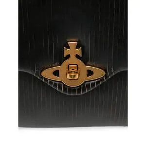VIVIENNE WESTWOOD Calf Leather Shoulder Bag