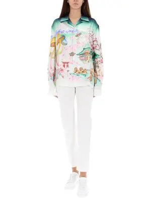Casablanca Flower Print Shirt - Multicolor