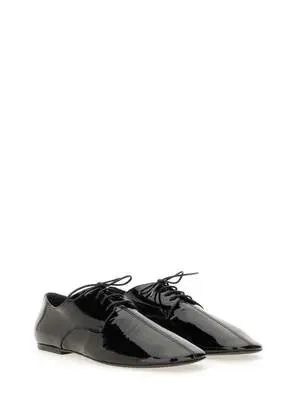 Dries Van Noten Shiny Leather Lace-up Shoe