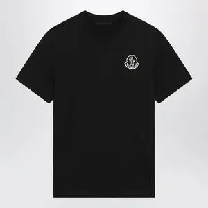 Moncler Cotton Jersey T-shirt With Logo Patch