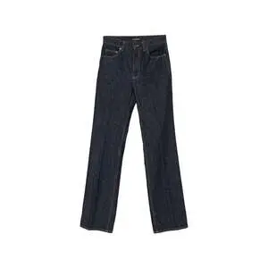Saint Laurent Denim Wide-leg Jeans - Blue