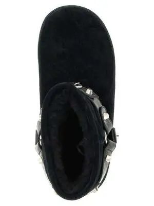 Balenciaga Alaska Soft Ankle Boots - Black