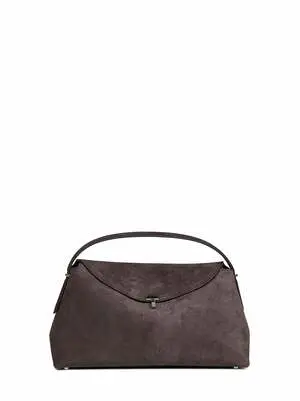 TOTEME Brown T-lock Top Handle Bag - Multicolor