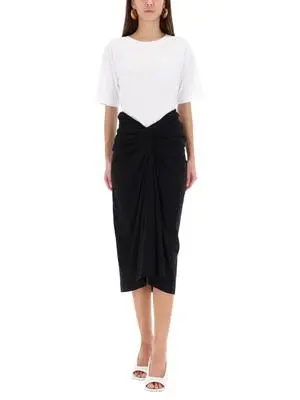 Dries Van Noten Draped Herchive Skirt